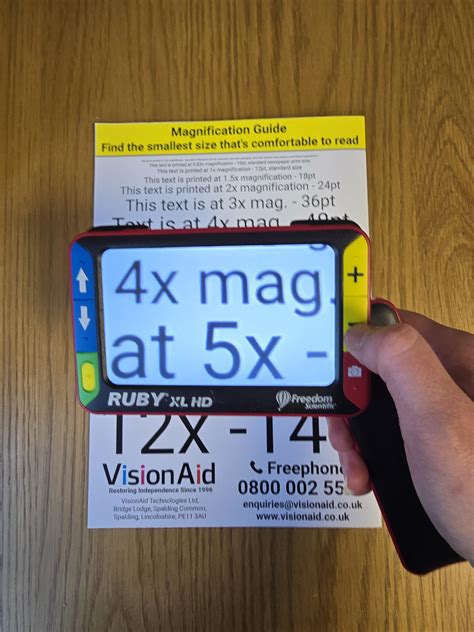 Ex Demo Ruby Xl Hd Visionaid