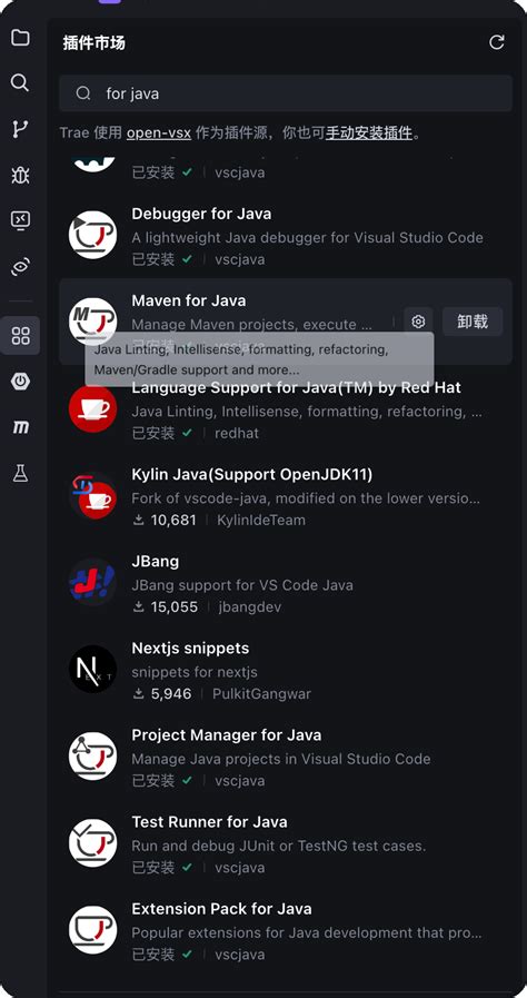 开发工具 Idea转战trae Ai Ied配置