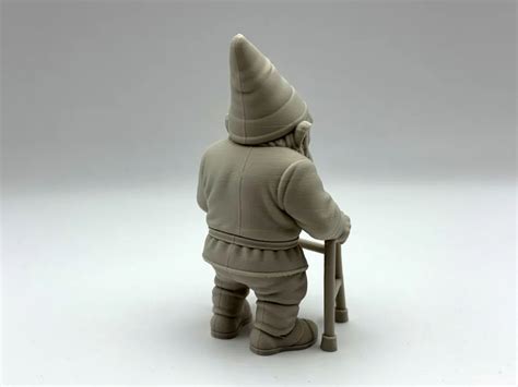 Grumpy Grandpa Gnome With Walker By Stigern Makerworld Download