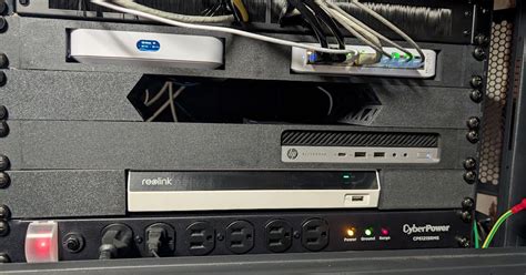 Reolink Nvr Rln8 410 1u Brackets By Dawm Download Free Stl Model