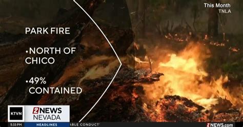 Firefighters Significantly Tame Californias Fourth Largest Wildfire On