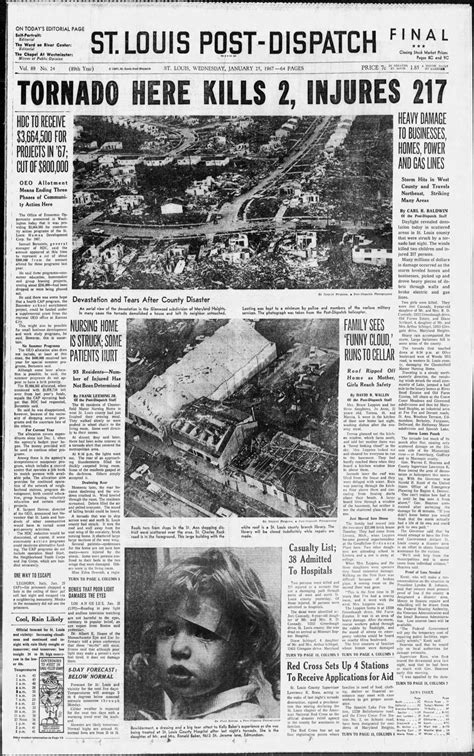 Newspaper St Louis Post Dispatch Iucn Water