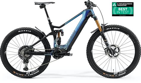 Велосипед '21 Merida eOne-Sixty 10K Рама:M(44cm) GlossySparklingBlue ...