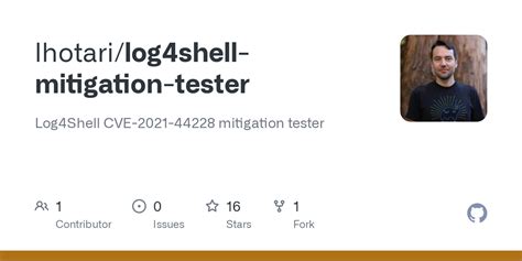 Github Lhotarilog4shell Mitigation Tester Log4shell Cve 2021 44228