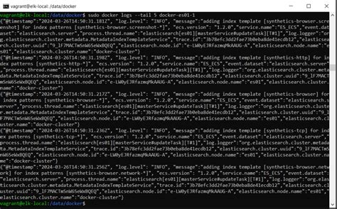 Elasticsearch 812 Kibana Cluster Using Vagrant And Docker Compose