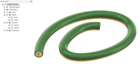 Solved How To Make Striped Cable Autodesk Community