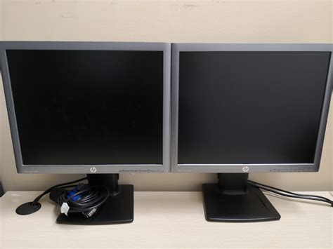 X HP E I Inch LED Monitors Need To Clear By The End Of The Week Make Me An Offer