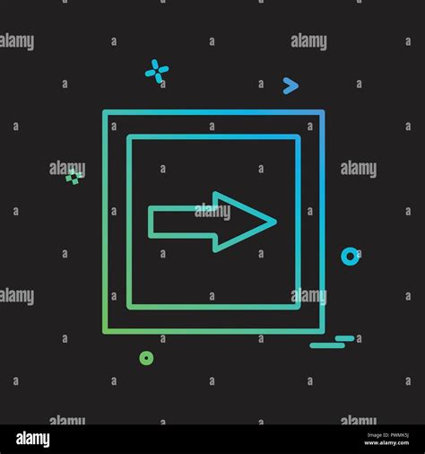 Direction Arrow Icon Design Vector Stock Vector Image And Art Alamy