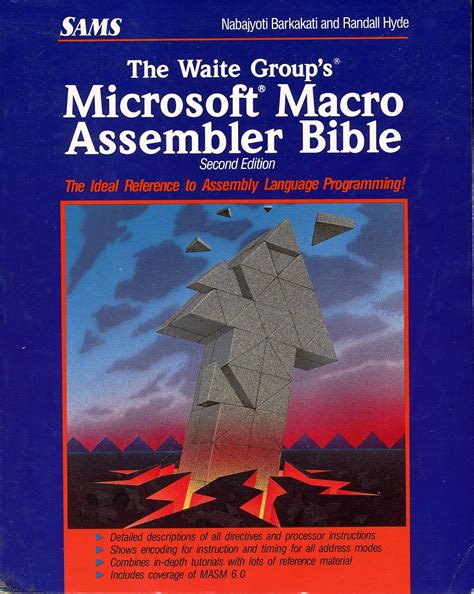 The Waite Groups Microsoft Macro Assembler Bible Barkakati Nabajyoti