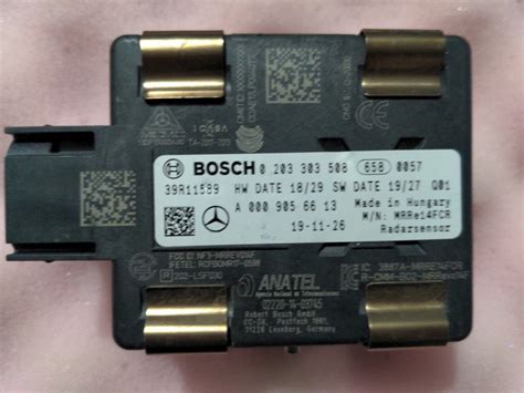 FABRICANTE DE EQUIPOS ORIGINALES Bosch Sensor de radar Mercedes ...