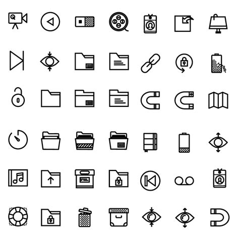 416 Essential Icons Set Outline Style Only 39 Masterbundles