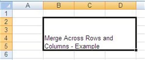 Excel Merge Cells Rows And Columns Java POI Example Program ThinkTibits