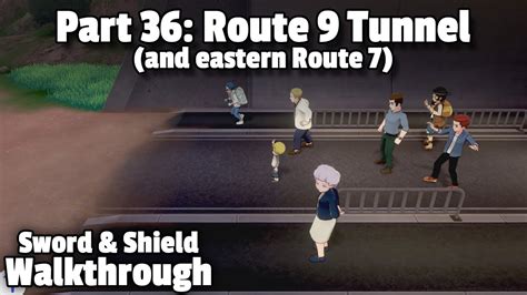 Pokémon Sword Shield Walkthrough Part 36 Route 9 Tunnel And Eastern