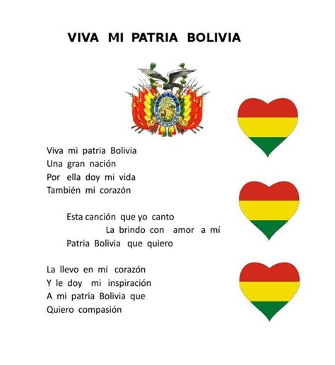 Canción Viva Mi Patria Bolivia