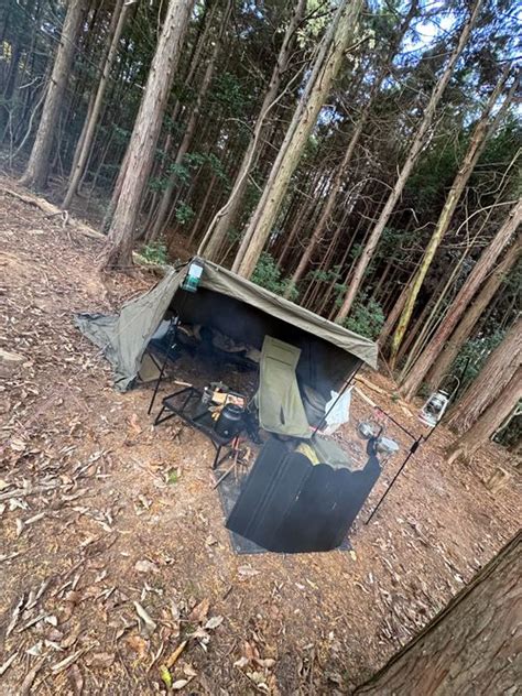 初の軍幕ソロキャン 矢萩の森 キャンプ場 ソロキャンプ フリーサイト まーくんさんのキャンプブログ Campiii（キャンピー） キャンプ