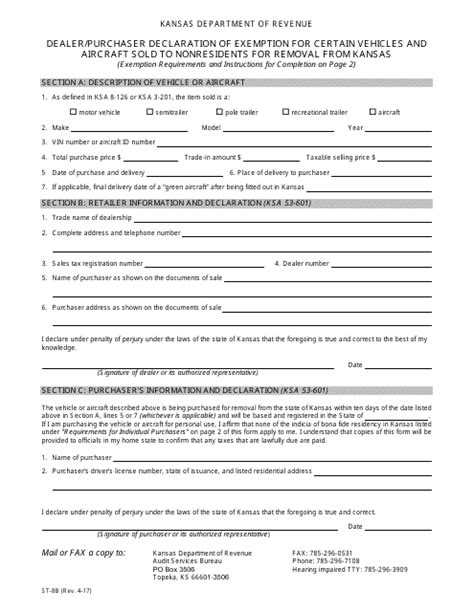 Form St 8b Fill Out Sign Online And Download Fillable Pdf Kansas