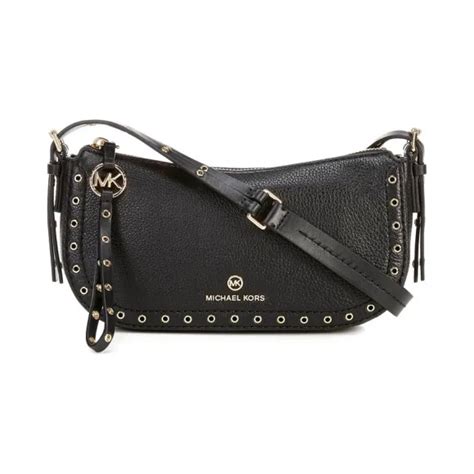 迈克高仕michael Kors 黑色 皮革 女士 手提包 32h9gcdl0o001 小迈步海淘品牌官网