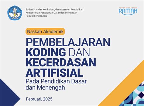 Pembelajaran Koding Dan Kecerdasan Artifisial Pada Pendidikan Dasar Dan Menengah Educatech