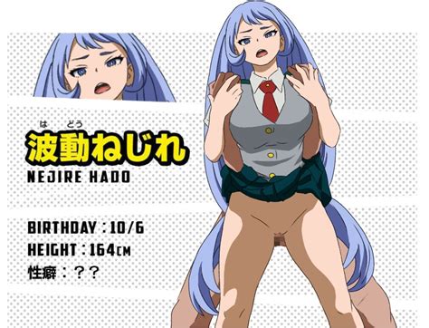 Mr Trace Mosha Hado Nejire Boku No Hero Academia 1boy 1girl Blue