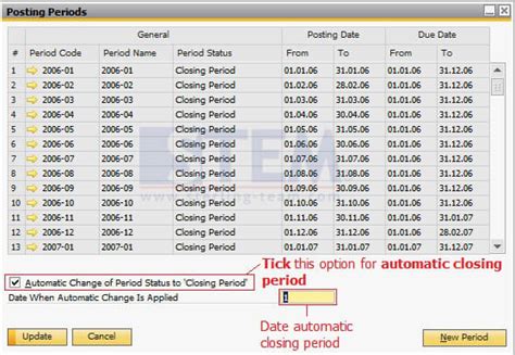 Period End Closing On SAP B1 SAP Business One Indonesia Tips STEM SAP Gold Partner