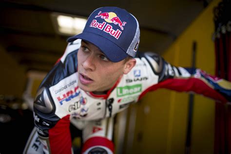 LCR Honda S Stefan Bradl Rides Thru San Francisco Asphalt Rubber