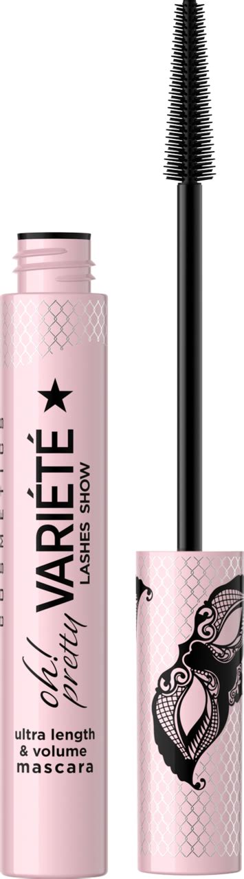 EVELINE COSMETICS Variété Oh Pretty tusz do rzęs pogrubiający wydłużający Black ml