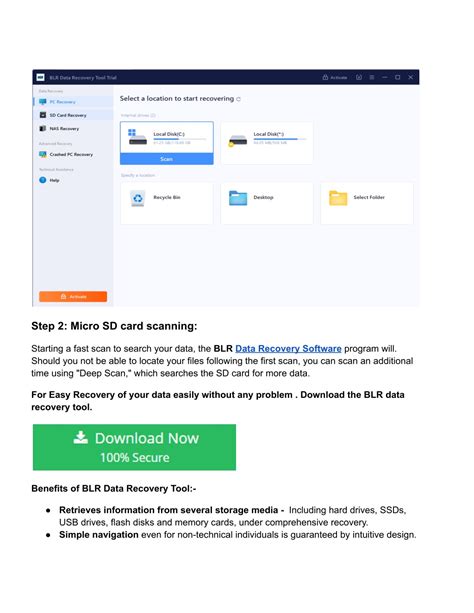 Ppt Sd Card Data Recovery Software Recover Lost Data Blr Tools Powerpoint Presentation