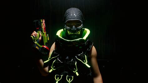 Futuristic Cyberpunk 2077 Girls With Guns Science Fiction Science