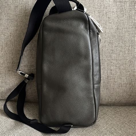 Coach Bags Coach Vintage Leather Sling New Unused Colors Granite