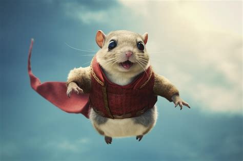 Premium Ai Image There Is A Small Rode That Is Flying Through The Air