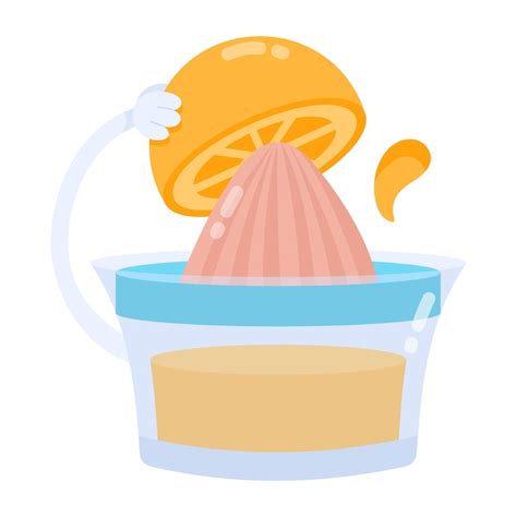 Premium Vector Orange Juice In A Container With A Hand Holding A Jar