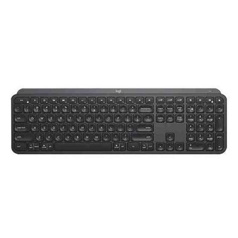 Logitech Mx Keys Wireless Bluetooth Silent Keyboard Black Flutter