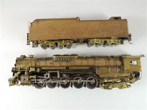 Brass Ho Prr 2 10 4 Steam Locomotive And Tender 1800123394