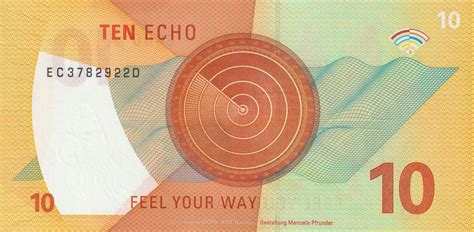 Echo 10 Housenote Banknote Art Concept