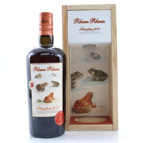 Rhum Rhum Liberation 2015 Single Cask Version Integral 60th Whisky Whisky Auctioneer