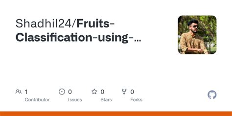 github shadhil24 fruits classification using deep learning
