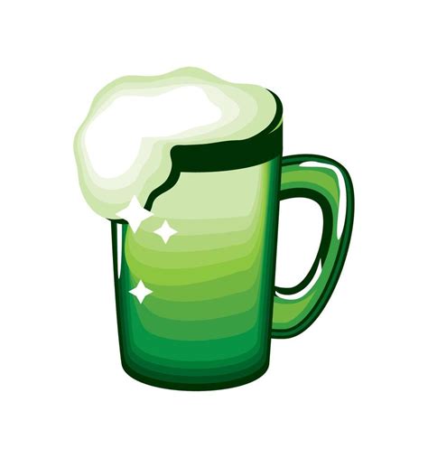 Green Beer Glass 10423205 Vector Art At Vecteezy