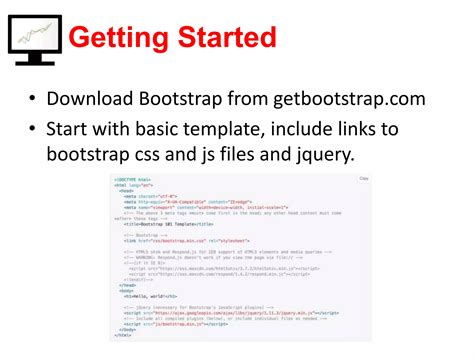 Bootstrap Web Development Framework Pptx Web Design And Html Internet