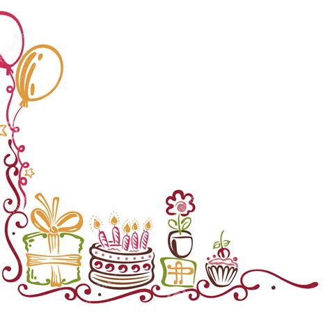 Colorful Happy Birthday Png Clipart Image Kartu Ulang Tahun Ulang Images