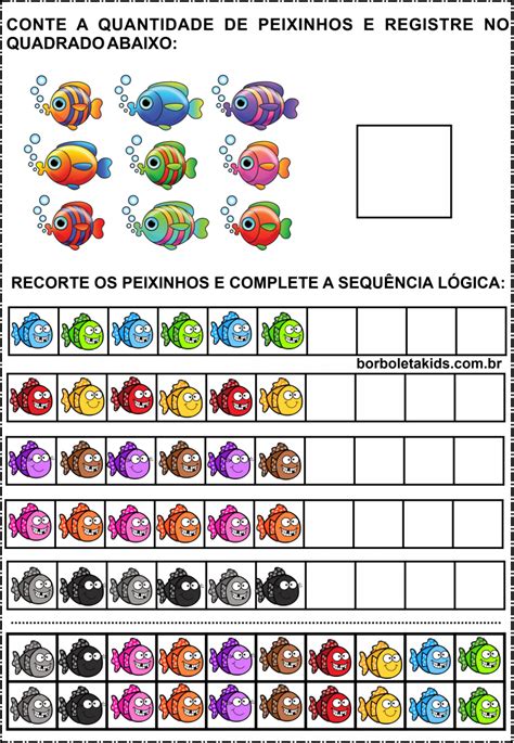 Atividades a música Peixe Vivo