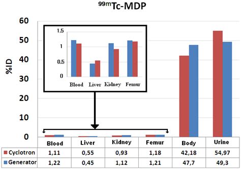 Biodistribution Pattern Of The 99m Tc Mdp Complex In Wistar Rats Download Scientific Diagram