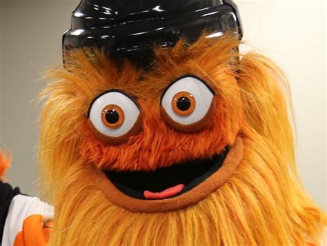 Flyers Mascot Gritty Makes Miley Cyrus Like Entrance At Home Opener