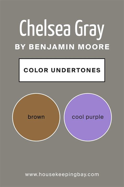 Chelsea Gray Hc 168 Color By Benjamin Moore Housekeeping Bay