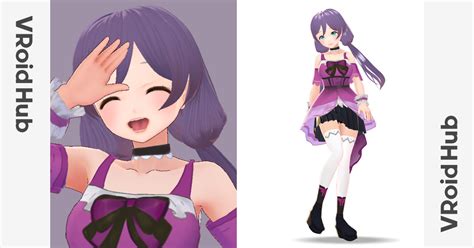 東條 希とうじょう のぞみ Birthday Figure Project Ver Vroid Hub