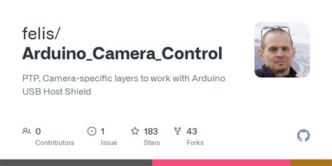 GitHub Felis Arduino Camera Control PTP Camera Specific Layers To Work With Arduino USB Host