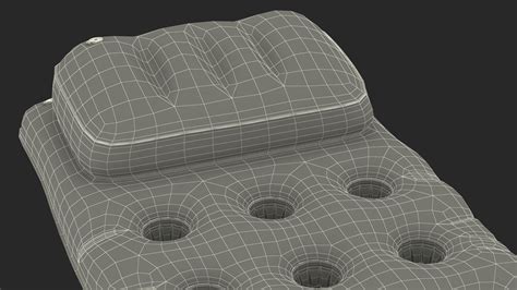 Ultimate Floating Pool Mattress 3d Model 19 3ds Blend C4d Fbx