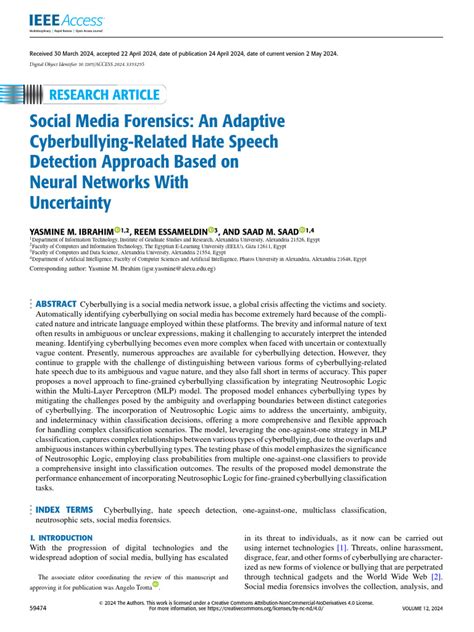 Bpy Aiml 2402 Social Media Forensics An Adaptive Cyberbullying
