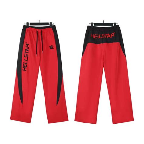 Hellstar Tracksuit Red（full Set） Reps Pk Stockx