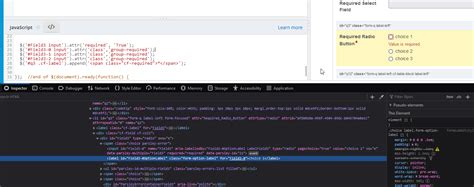 Using Javascript To Make Radio Buttons Required Laserfiche Answers