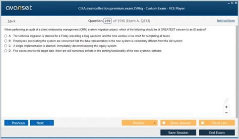 Isaca Cisa Test Practice Test Questions Exam Dumps Examcollection
